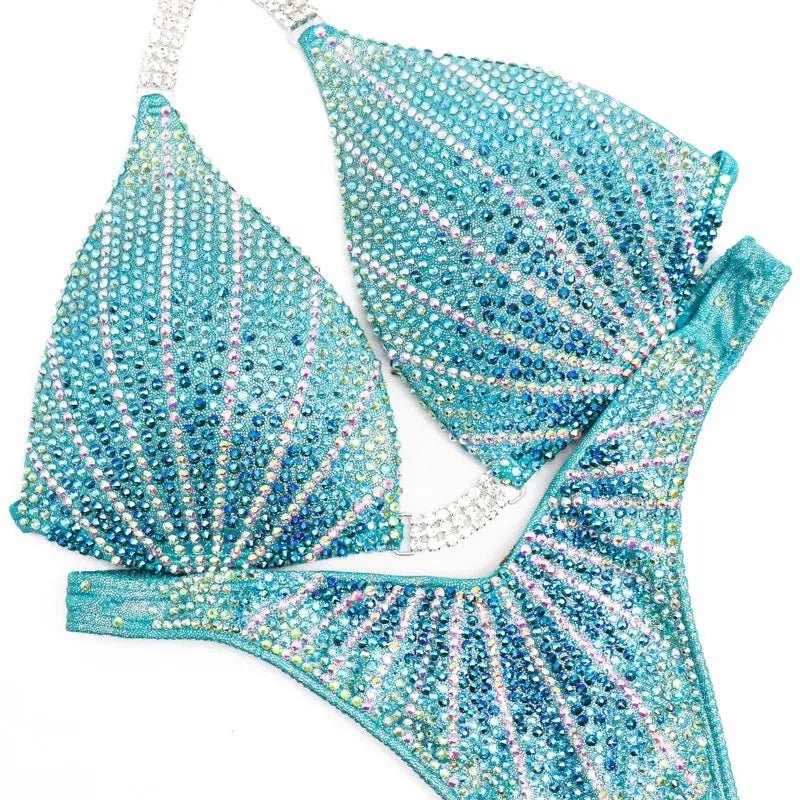 Aqua Cosmo Crystalized Competition Suits for NPC Figure Competitors ...