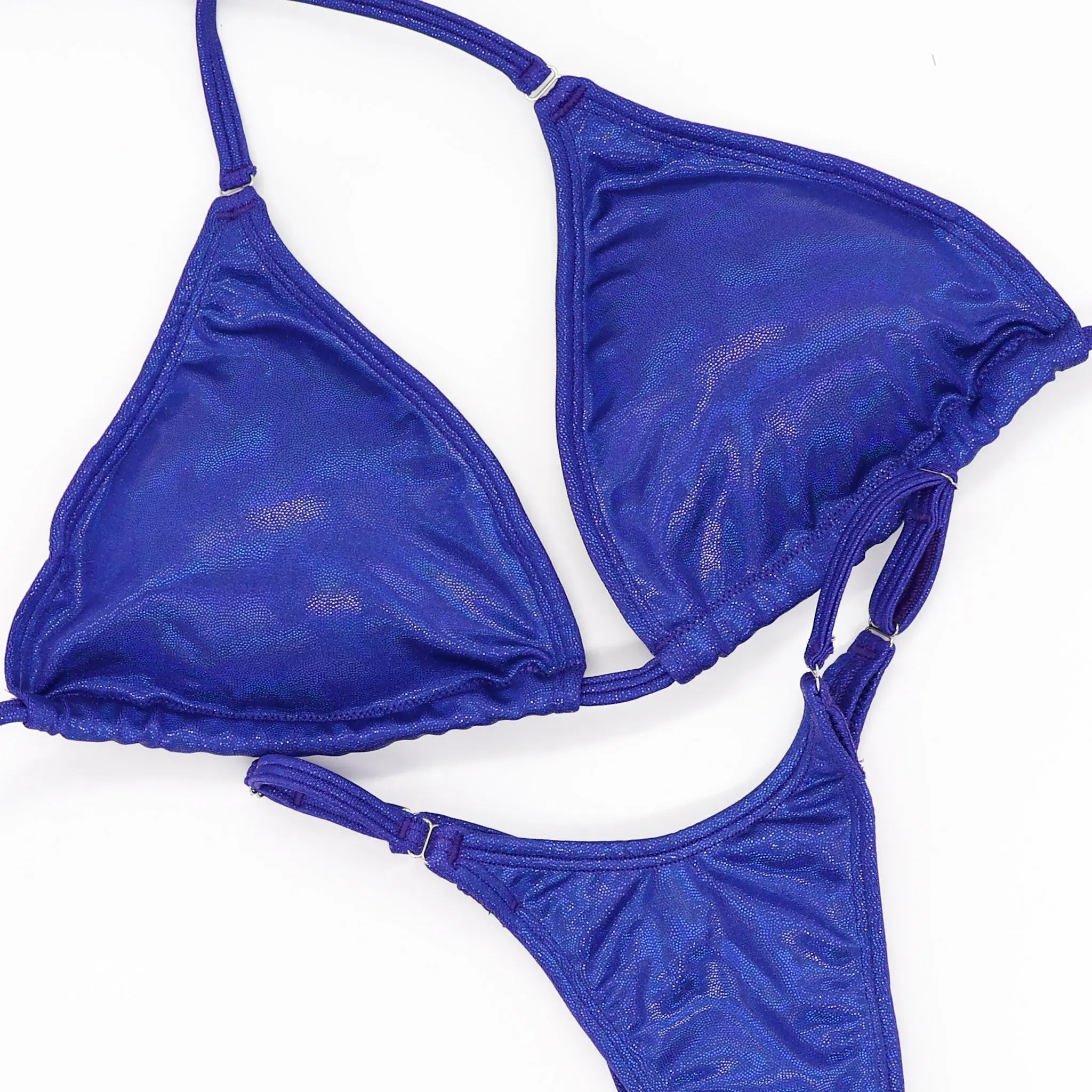 Electric Purple Practice Posing Suit for NPC IFBB OCB Bikini Wellness ...