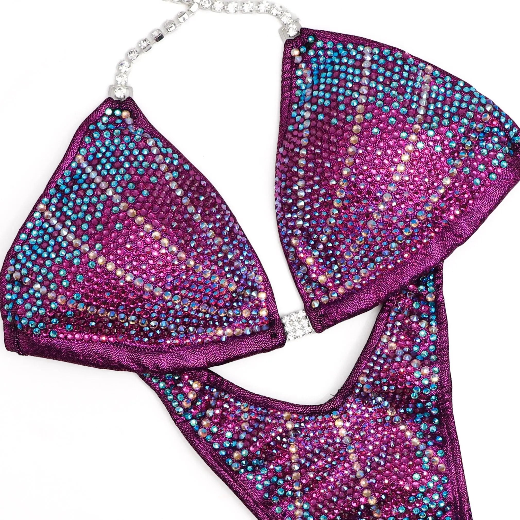 Raspberry Galaxy Competition Suit for Female Figure Competitors – Angel ...